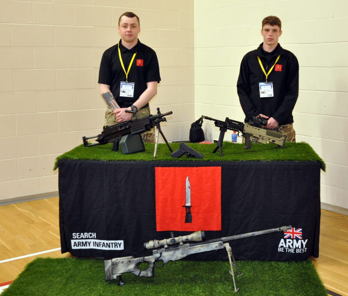 Year 10 students get a visit from the British Army - Tuxford Academy