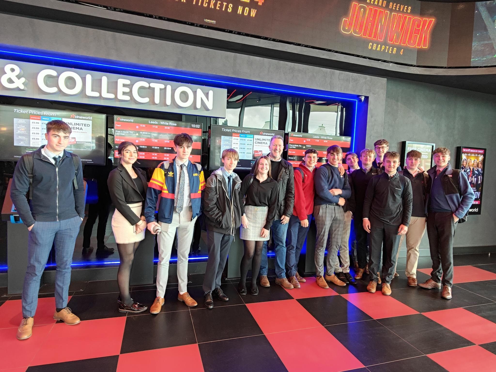 Interactive grade booster workshop at Cineworld - Tuxford Academy