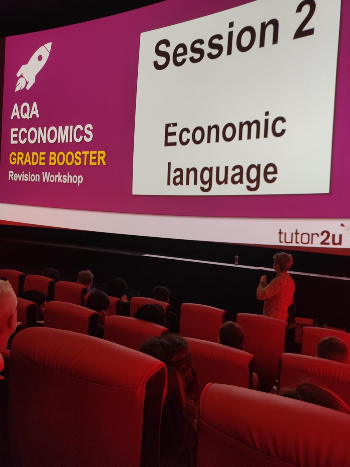 Interactive grade booster workshop at Cineworld - Tuxford Academy