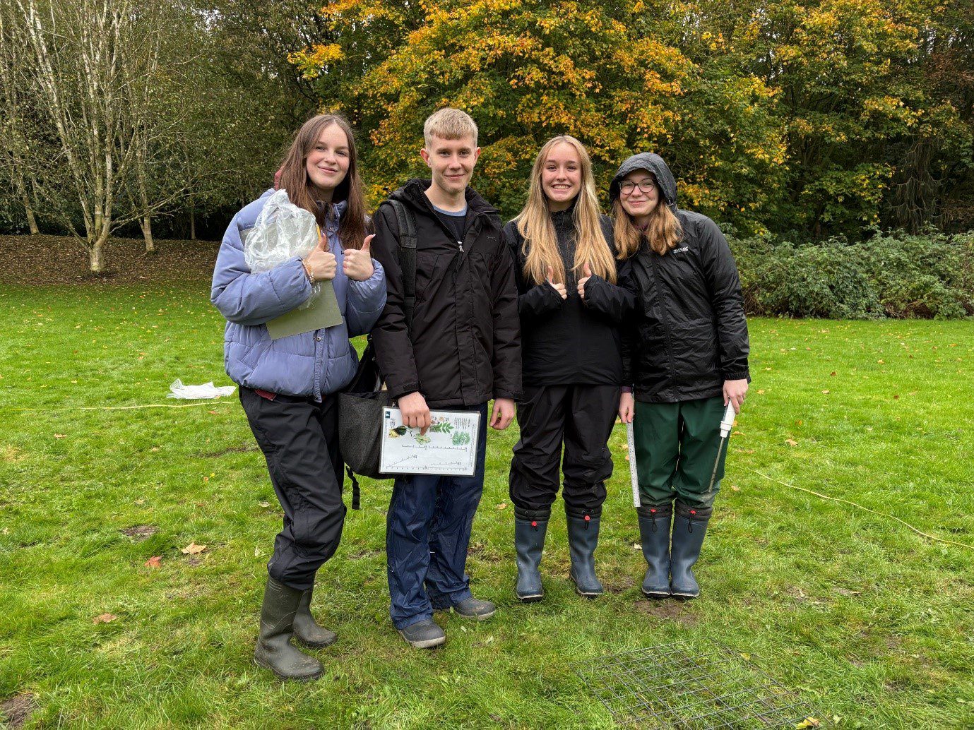 Post 16 geography trip to Cranedale - Tuxford Academy