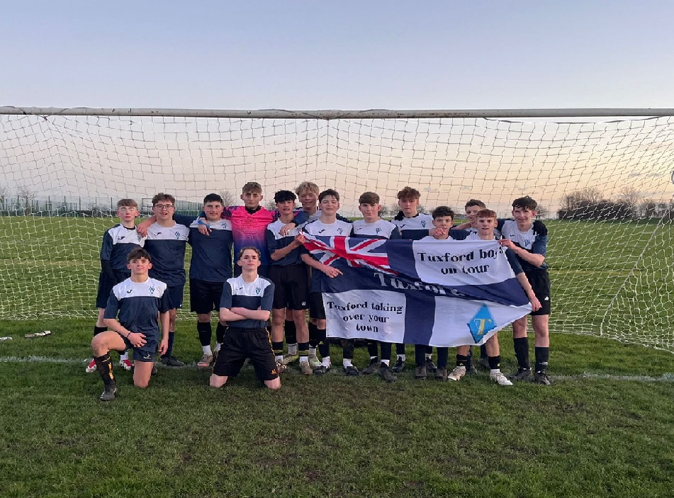 Y10 football team in semifinal of town cup - Tuxford Academy